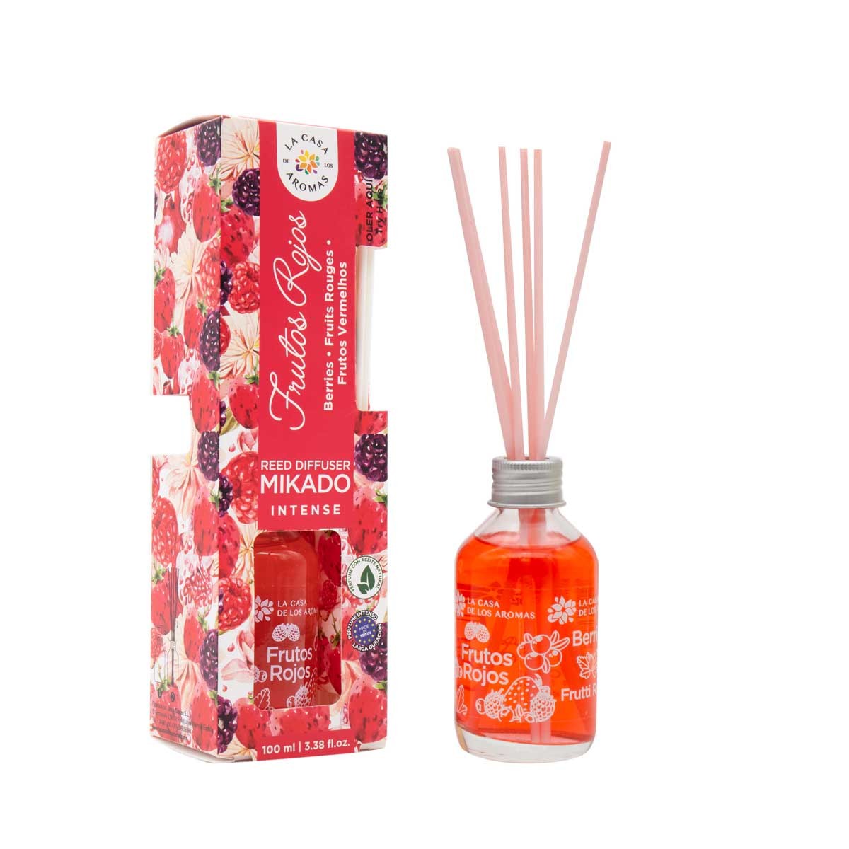 Mikado Intense Frutos Rojos | La Casa de los Aromas 100 ml – Rincón ...