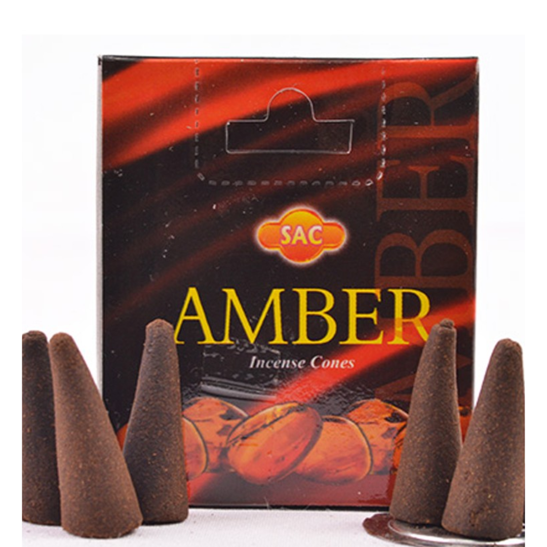 Incienso en Cono Ambar – Rincón Himalaya